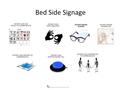 Bed Side Signage | Communication Tools and Materials (Patient-Provider ...