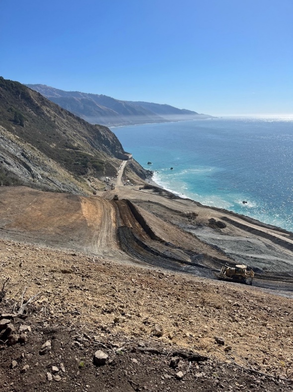 Update #51: Crews Continue to Move Fill to South End of Paul's Slide to ...